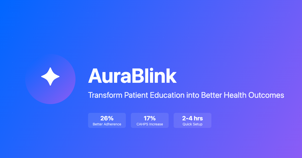 Waiting Room Solutions - AuraBlink